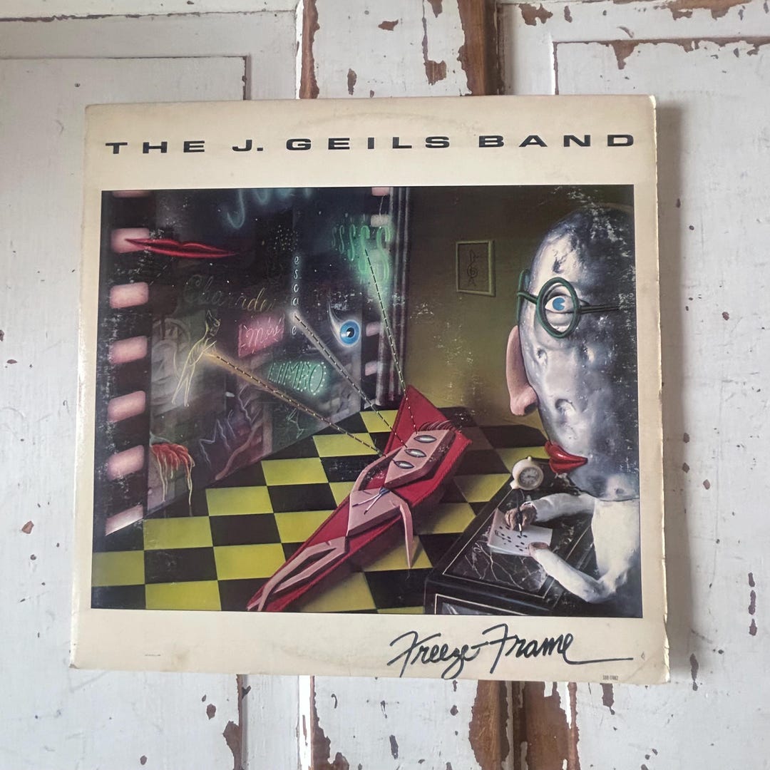 J Geils Band "freeze Frame" EMI Records 1981 Vinyl Album - Etsy