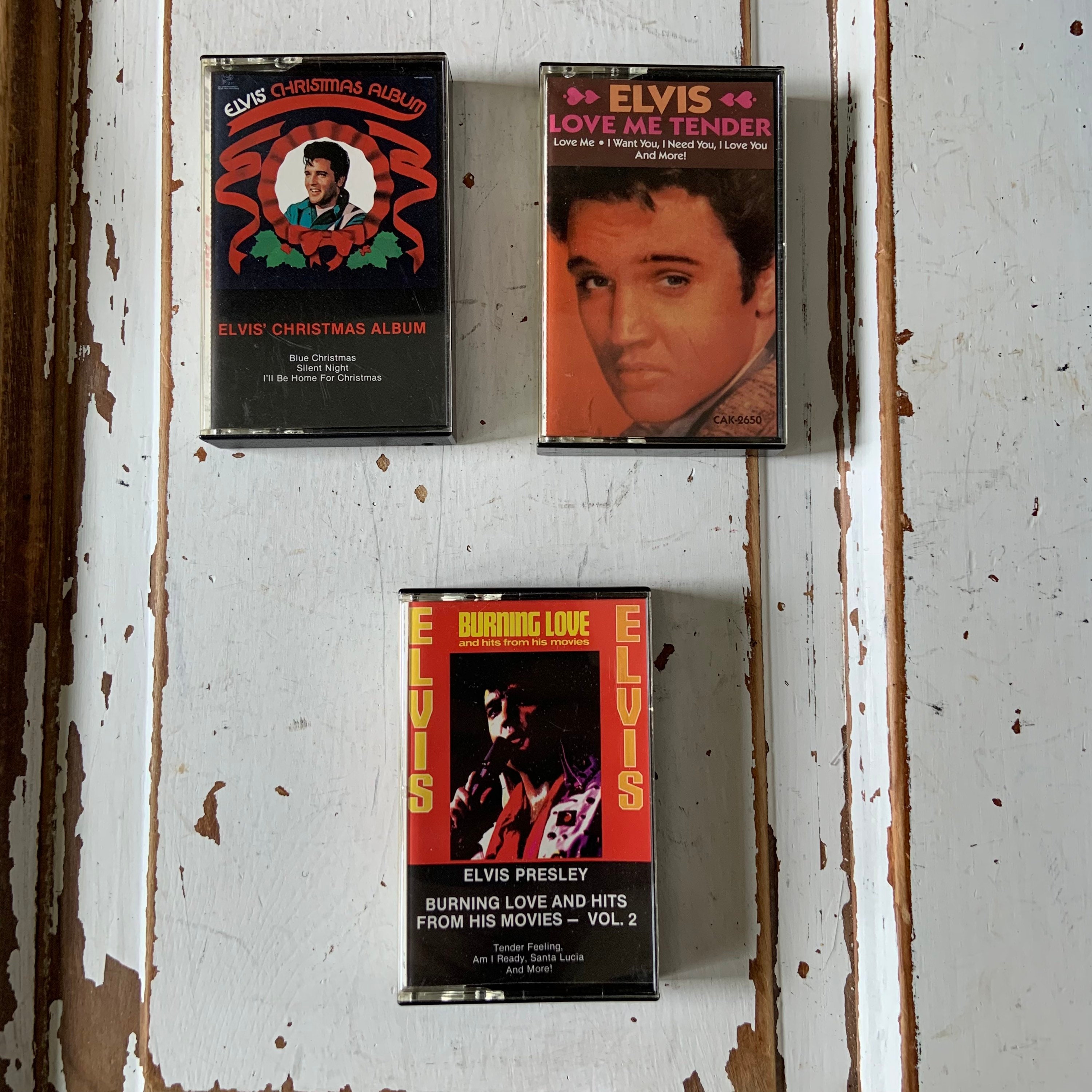 Set of 3 Vintage 1980s Elvis Presley Cassettes | Etsy
