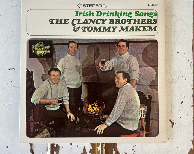 The Clancy Brothers and Tom Makem Irish Drinking Songs Vintage Album ...