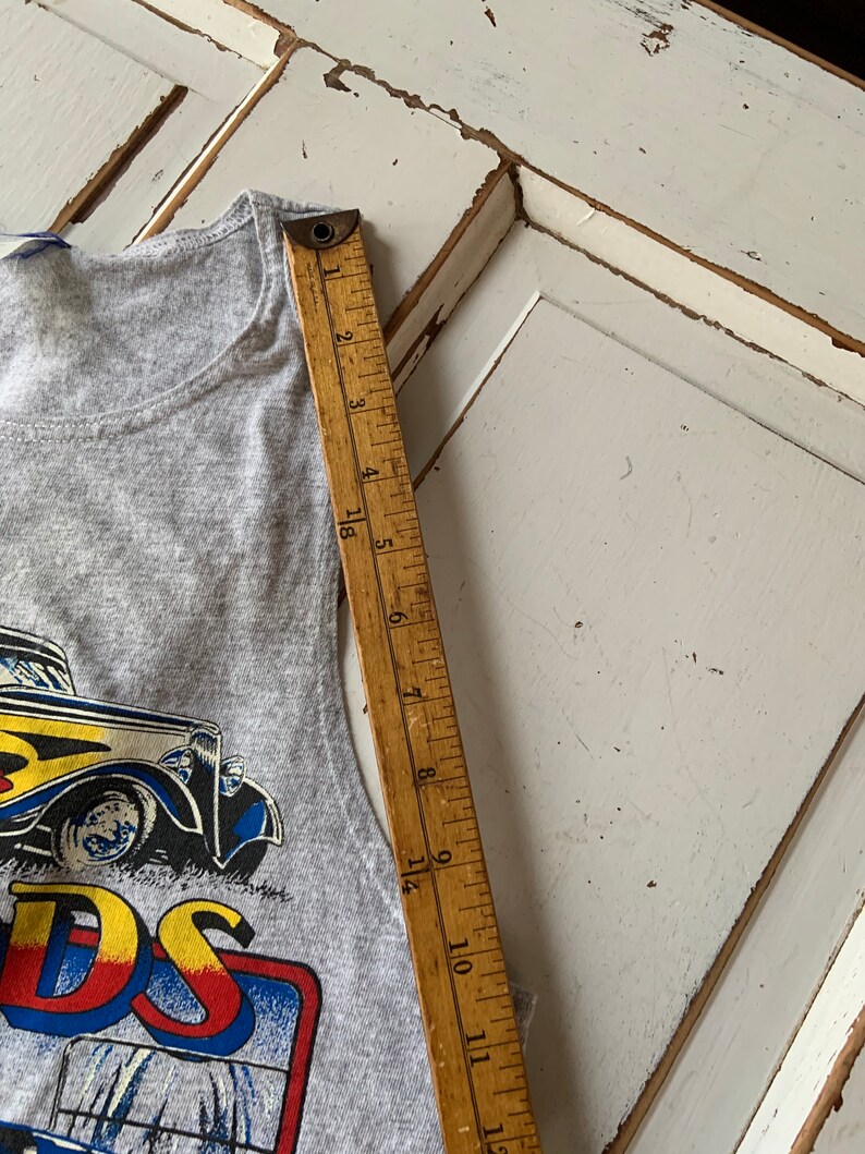 Vintage 1980’s Street Rod Hot Rod Car Tank Top - Etsy
