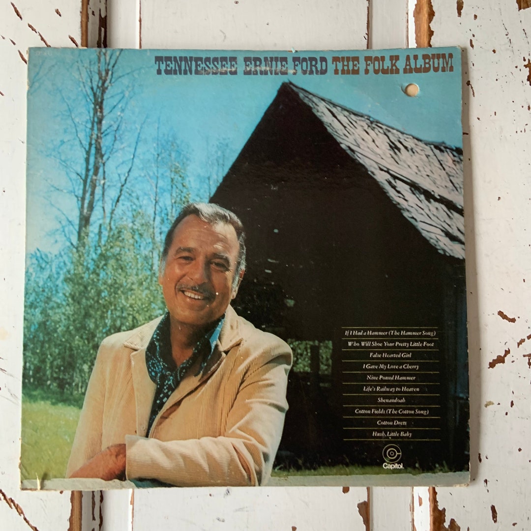 Vintage 1970’s Tennessee Ernie Ford ‘the Folk Album’ Vinyl Record - Etsy