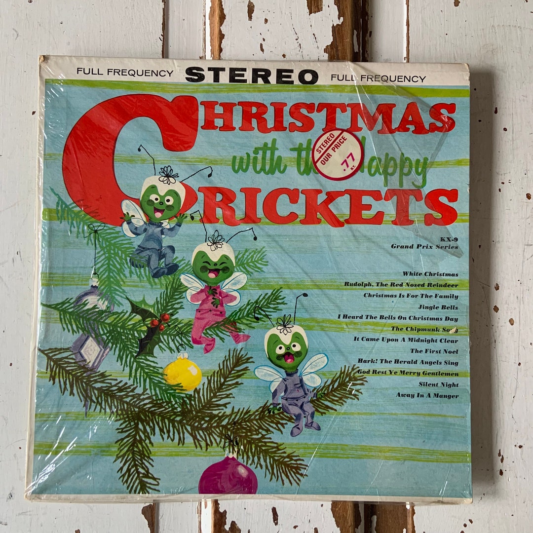 Vintage 1959 Christmas With the Crickets Vinyl Album - Etsy