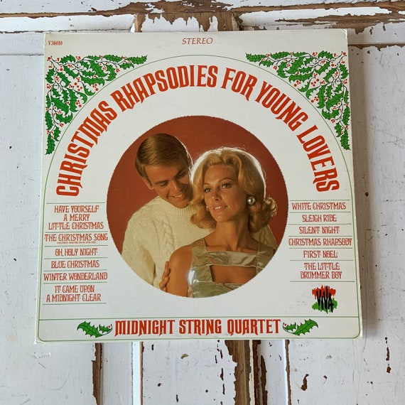 Vintage 1980 Vinyl Album Midnight String Quartet Christmas - Etsy