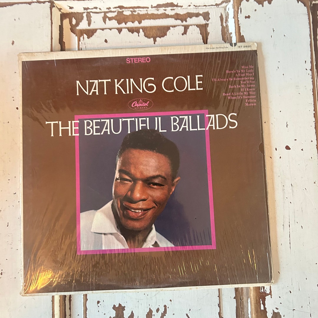 Nat King Cole the Beautiful Ballads 1967 Capitol Stereo Vinyl Album - Etsy