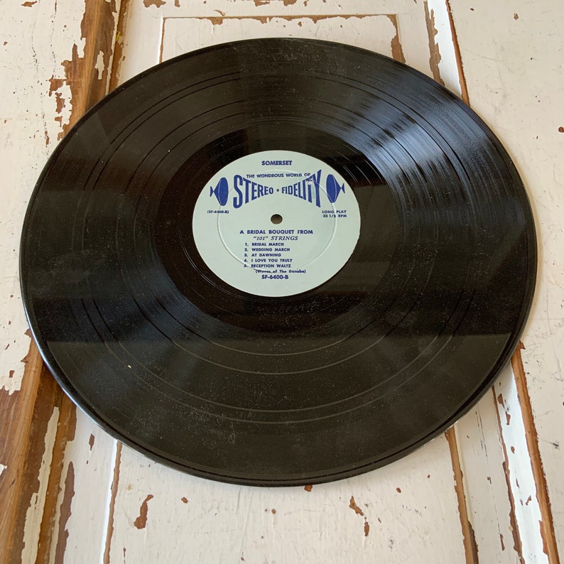 Vintage Vinyl Album 101 Strings A Bridal Bouquet - Etsy