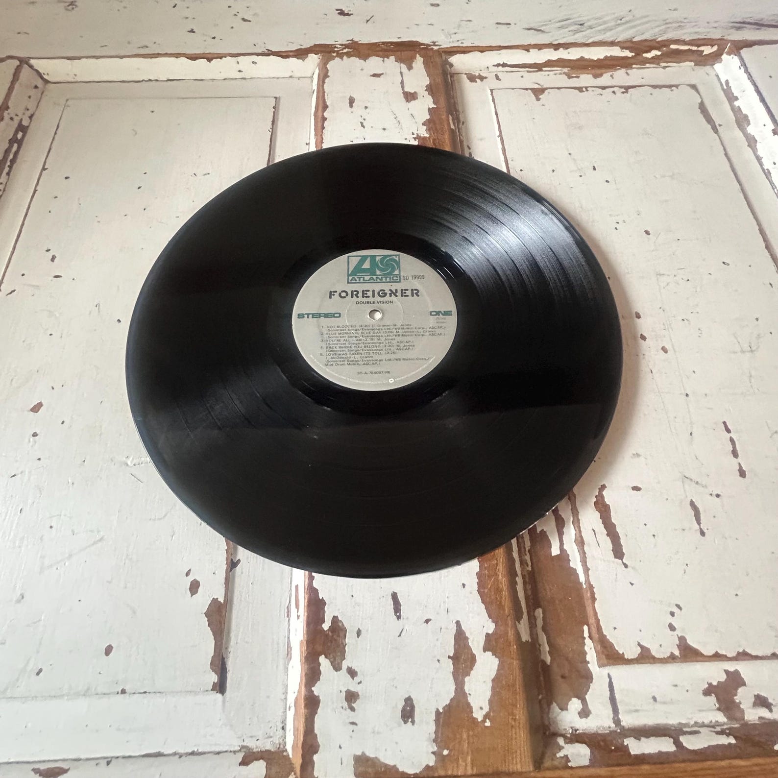 Foreigner "double Vision" LP Record 1978 Atlantic - Etsy