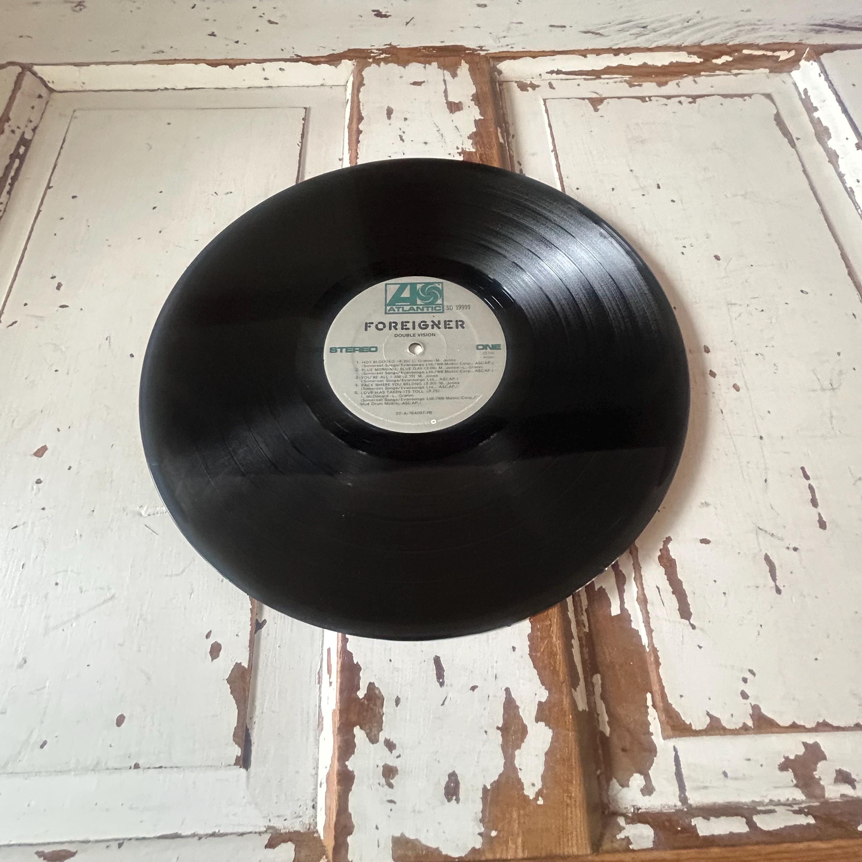 Foreigner "double Vision" LP Record 1978 Atlantic - Etsy