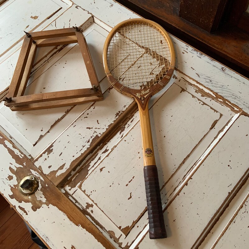 Wooden Tennis Racket - Etsy