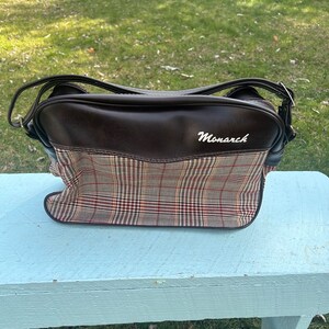 Vintage 1970’s Monarch Plaid Luggage 2 Piece Set Suitcase - Etsy