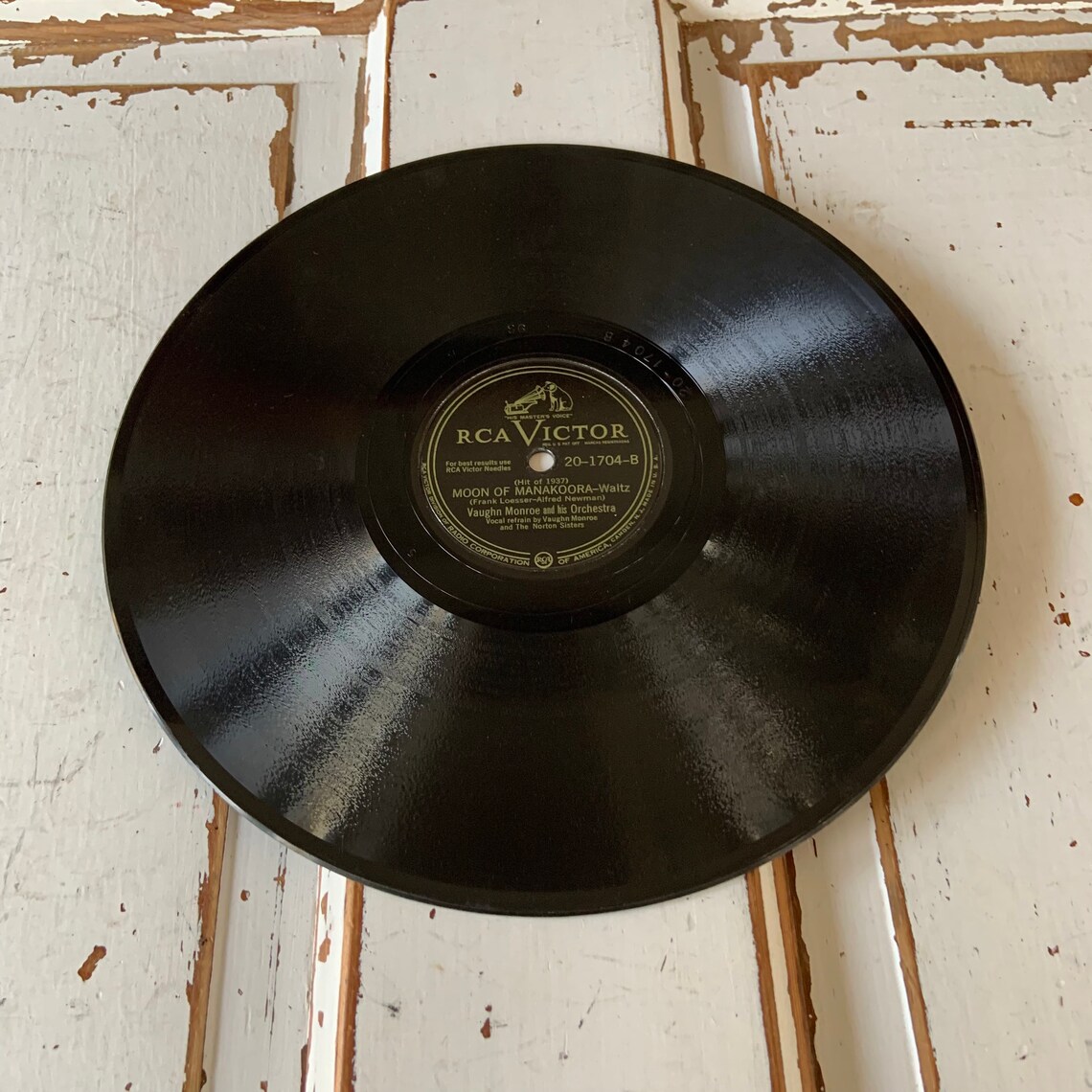 Vintage 1941 Victor Album Moonglow Fox Trot Moon of Manakoora Waltz - Etsy