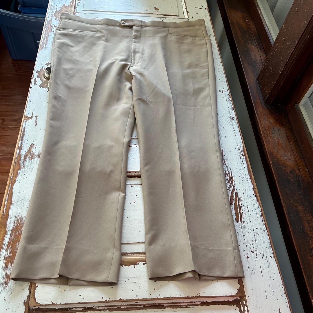 Vintage 1970's or 1980’s Men’s Sansabelt Polyester Pants - Etsy