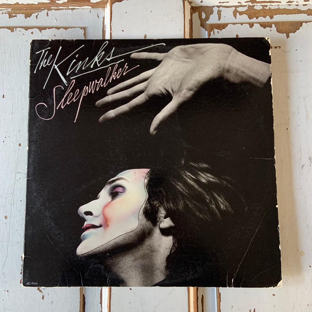 Vintage 1977 Vinyl Album the Kinks Sleepwalker - Etsy