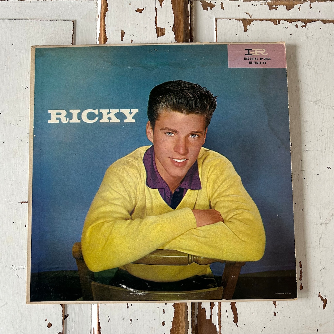 Ricky Self Titled Nelson Record 33 RPM 12" Vinyl LP Imperial - Etsy