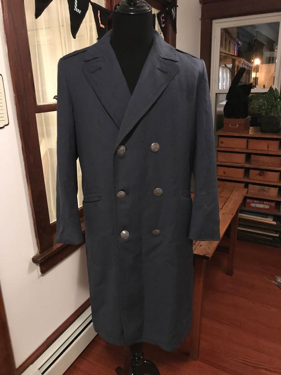 Vintage 1950’s AirForce US Military Issued Overcoat K… - Gem