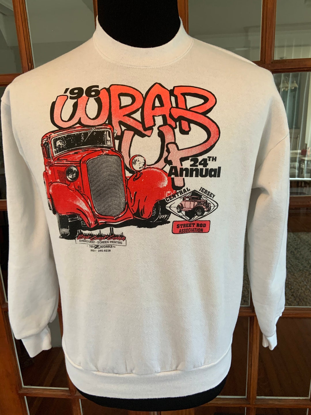 Vintage 1996 Street Rod Hot Rod Car Sweatshirt - Etsy