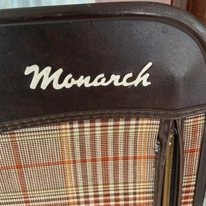 Vintage 1970’s Monarch Plaid Luggage 2 Piece Set Suitcase - Etsy