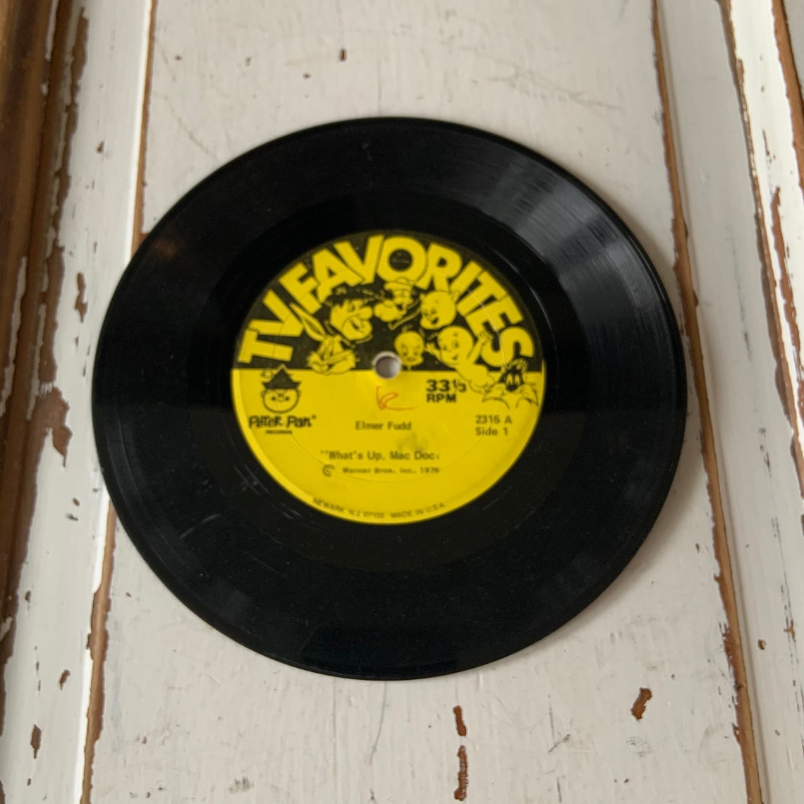 Vintage 1976 Peter Pan Records 45 TV Favorites Elmer Fudd - Etsy