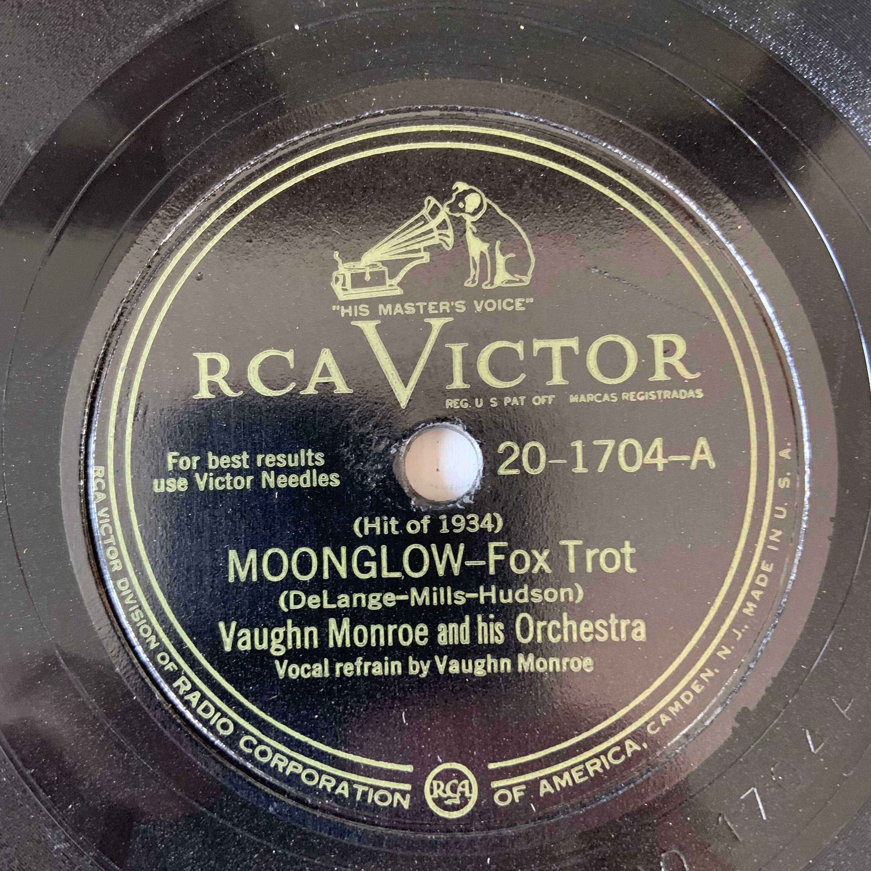 Vintage 1941 Victor Album Moonglow Fox Trot Moon of Manakoora Waltz - Etsy