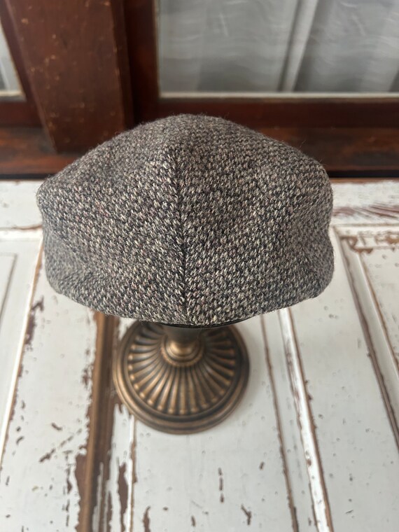Genuine Harris Tweed Flat Cap 100% Pure Wool Handmade… - Gem