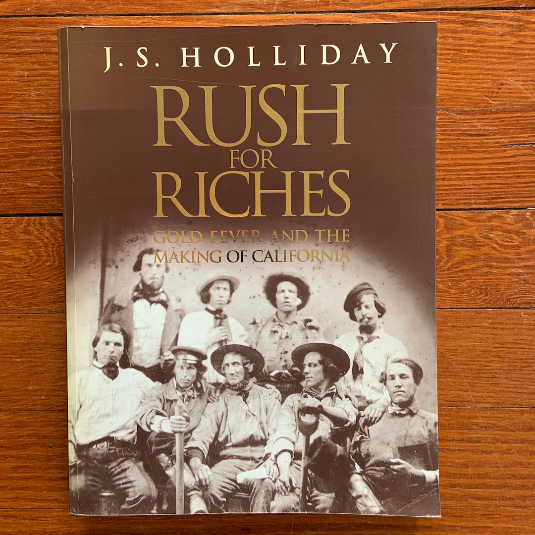 Vintage 1999 Book Rush for Riches Gold Fever and the Making If ...