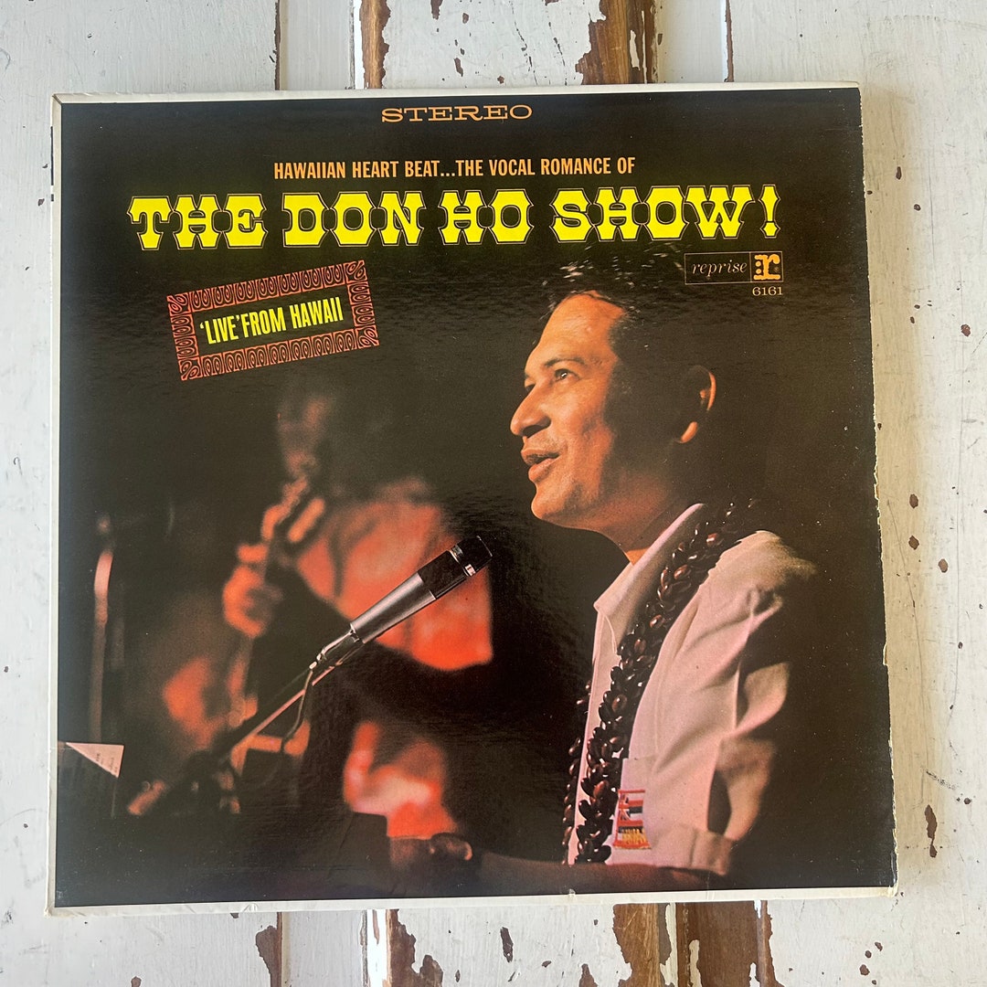 Don Ho the Don Ho Show Live From Hawaii 33 RPM Vinyl LP Record 1965 - Etsy