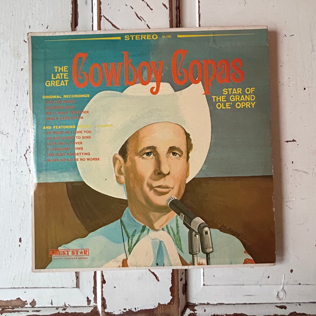Late Great Cowboy Copas / Johnny Colmus 1963 Guest Star COUNTRY Album ...
