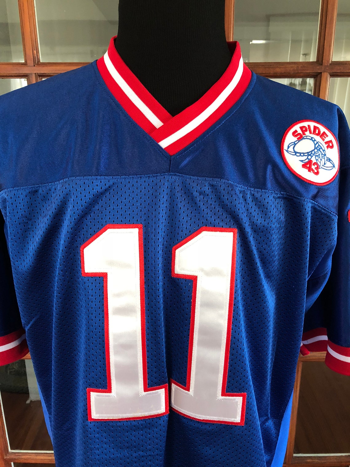 Vintage Phil Simms NY Giants 1986 Spider Tribute Jersey | Etsy