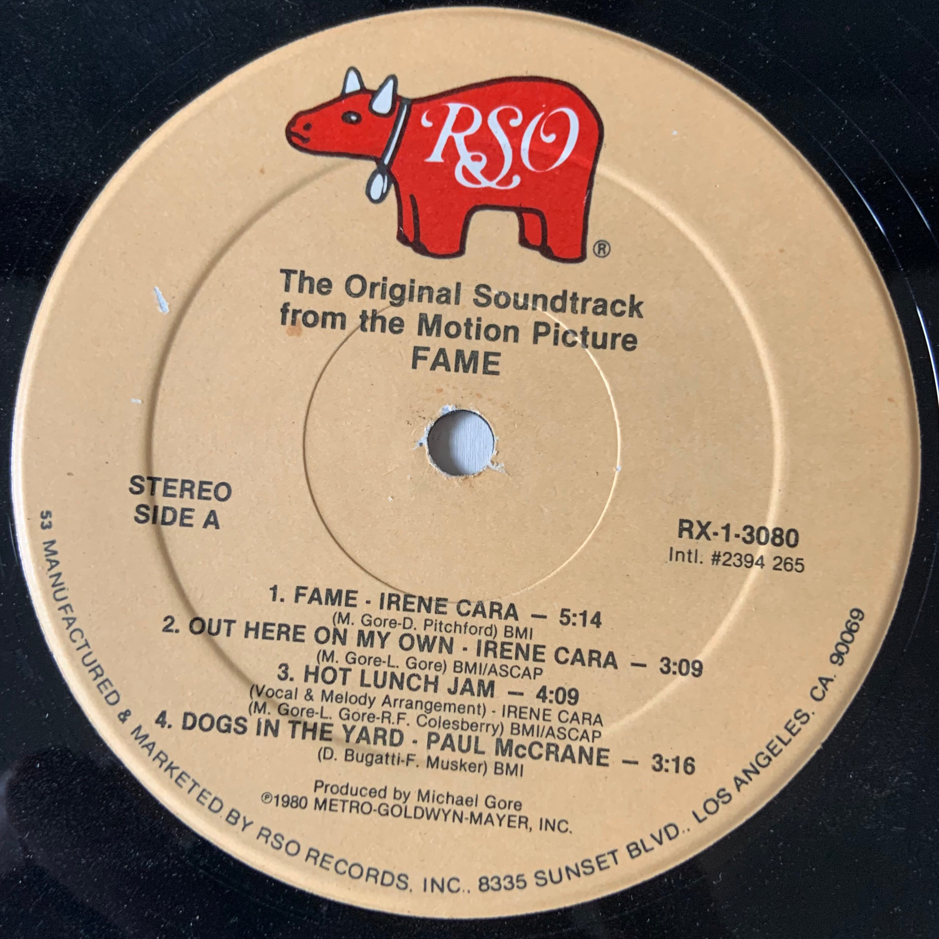 Fame Original Motion Picture Soundtrack