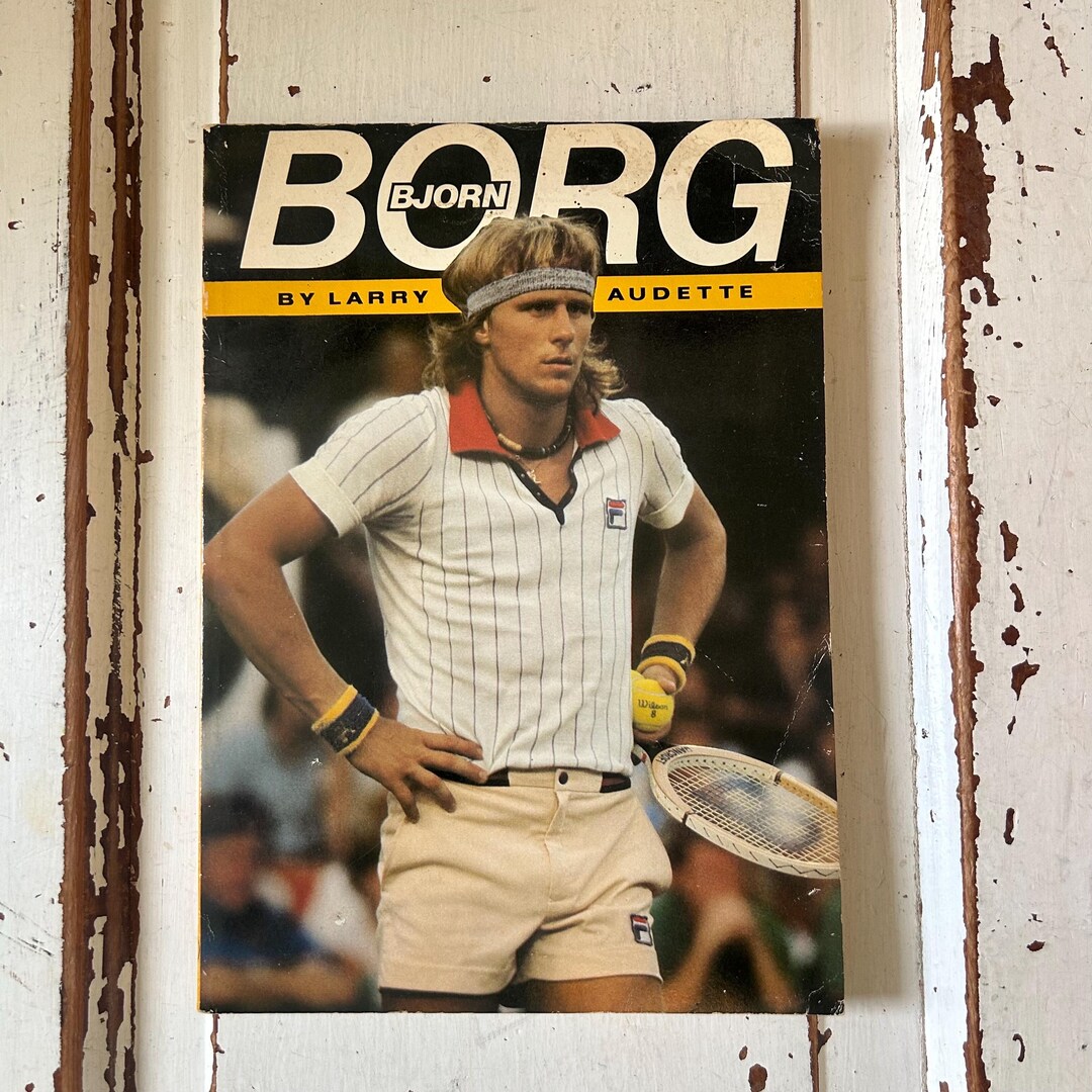 Vintage Bjorn Borg by Larry Audette Book 1979 - Etsy