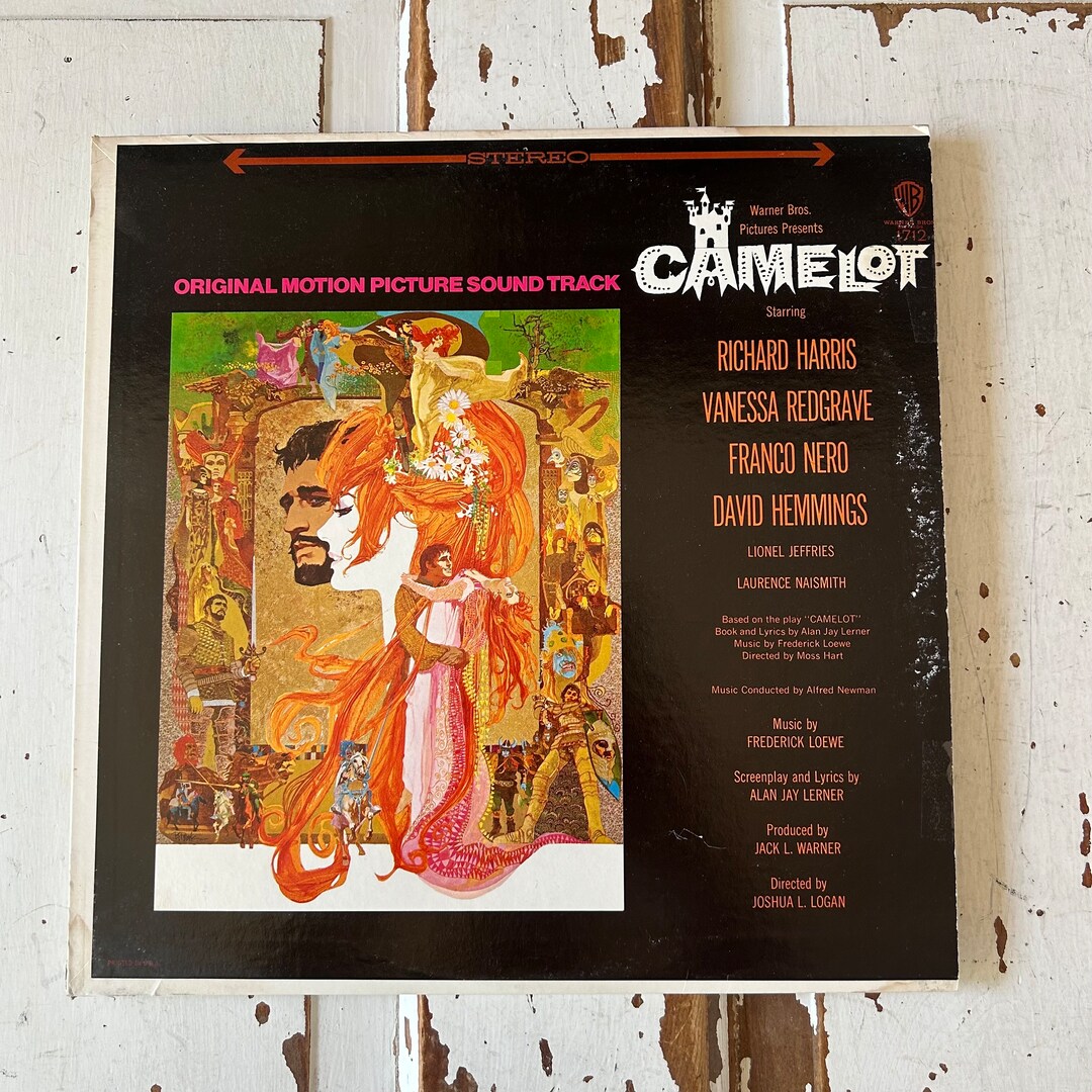 Vintage 1960 Camelot Original Motion Picture Soundtrack Vinyl Album - Etsy