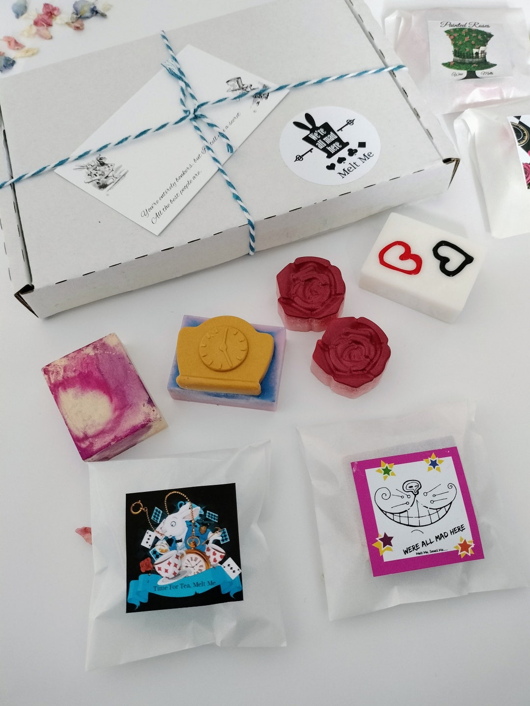 Alice in Wonderland Wax Melt Gift Box: Mad Hatter Tea Party - Etsy