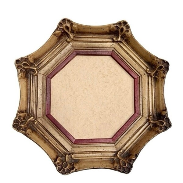 Carved Octagon Frame - Etsy