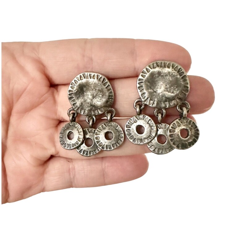 Rustic Earrings - Etsy