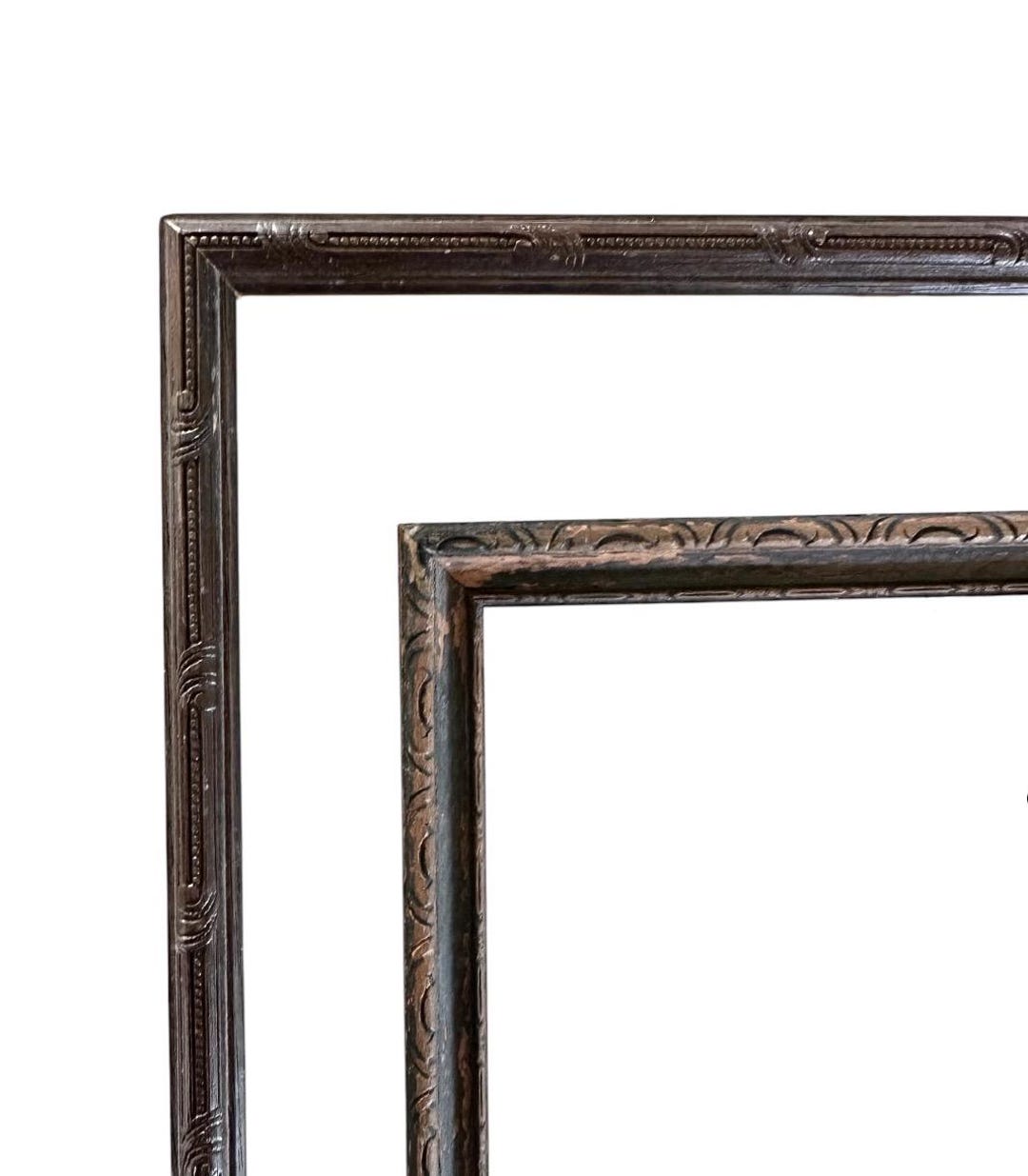 Carved Rustic Wooden Frame Wood Vintage Antique 5x7 10x11 Minimal ...