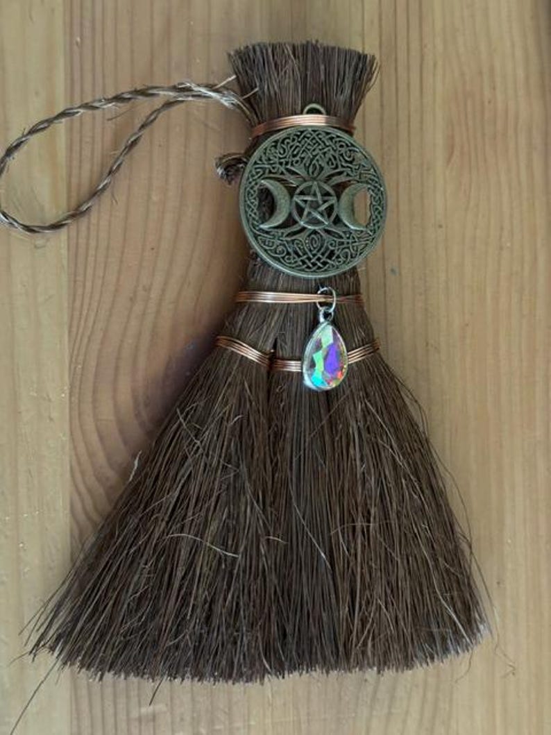 Altar Pentacle Broom 5-6" - Etsy