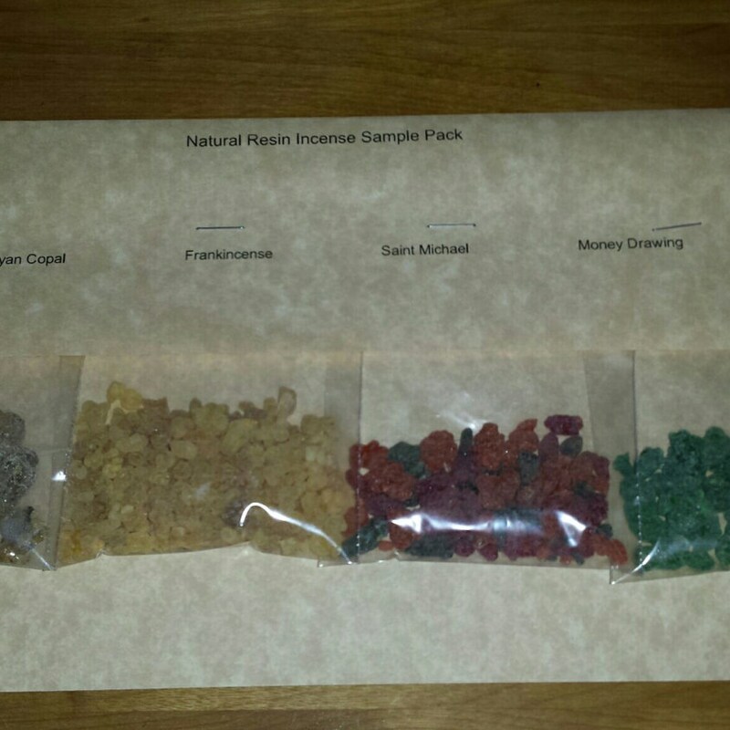 Resin Incense Sampler - Etsy