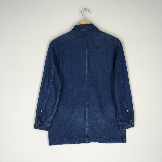 Vintage 90s UNIQLO JEAN Denim Chore Jacket Button Up … - Gem