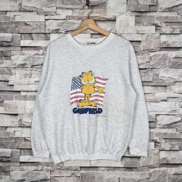 Garfield Sweater Vintage - Etsy