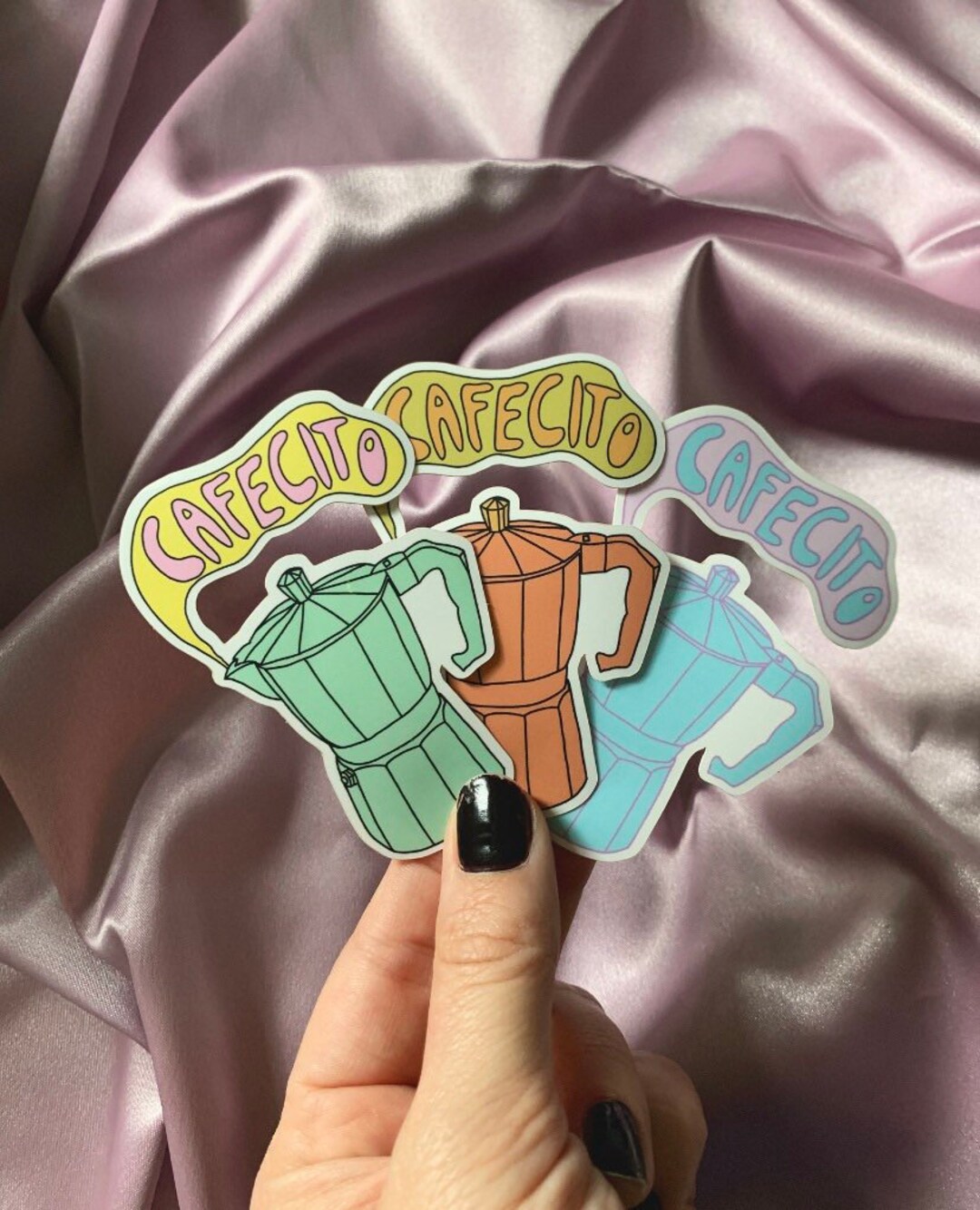 Cafecito Stickers - Etsy