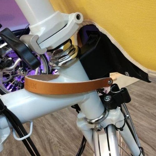 Leather Luggage Block Pull Strap for Brompton Bicycles | Etsy