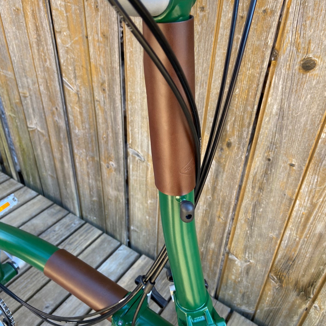 Brompton Frame Cover Set Leather Frame Protector for - Etsy