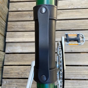 Leather Carry Handle for Brompton Bicycle Full Grain Leather, Handle ...