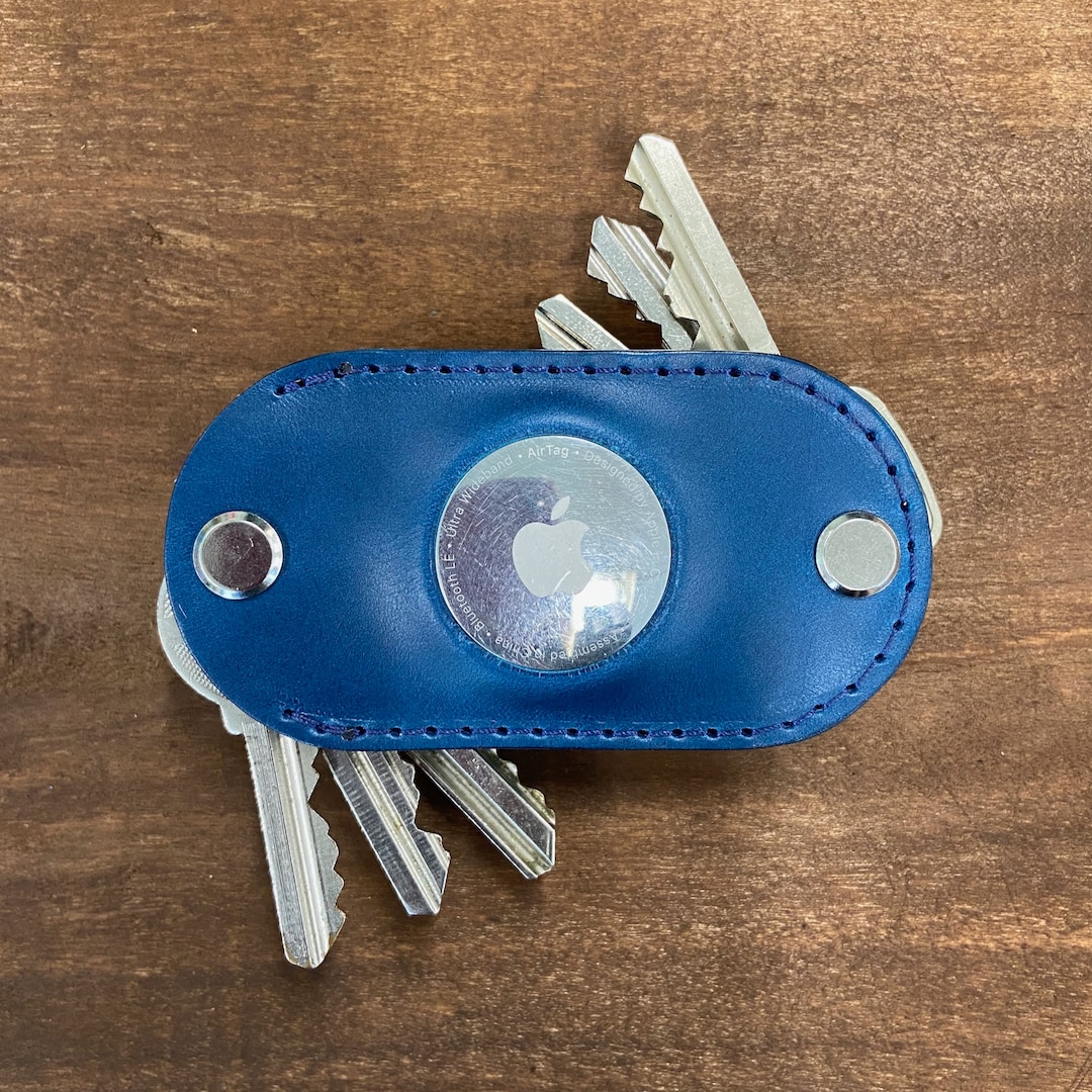 Apple AirTag Leather Key Organizer - Etsy
