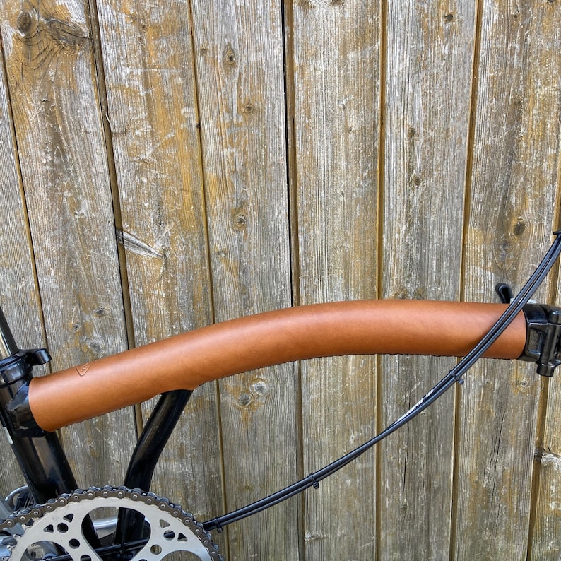 Leather Frame Protector Set for Brompton Bicycle: Sew-on Guard - Etsy