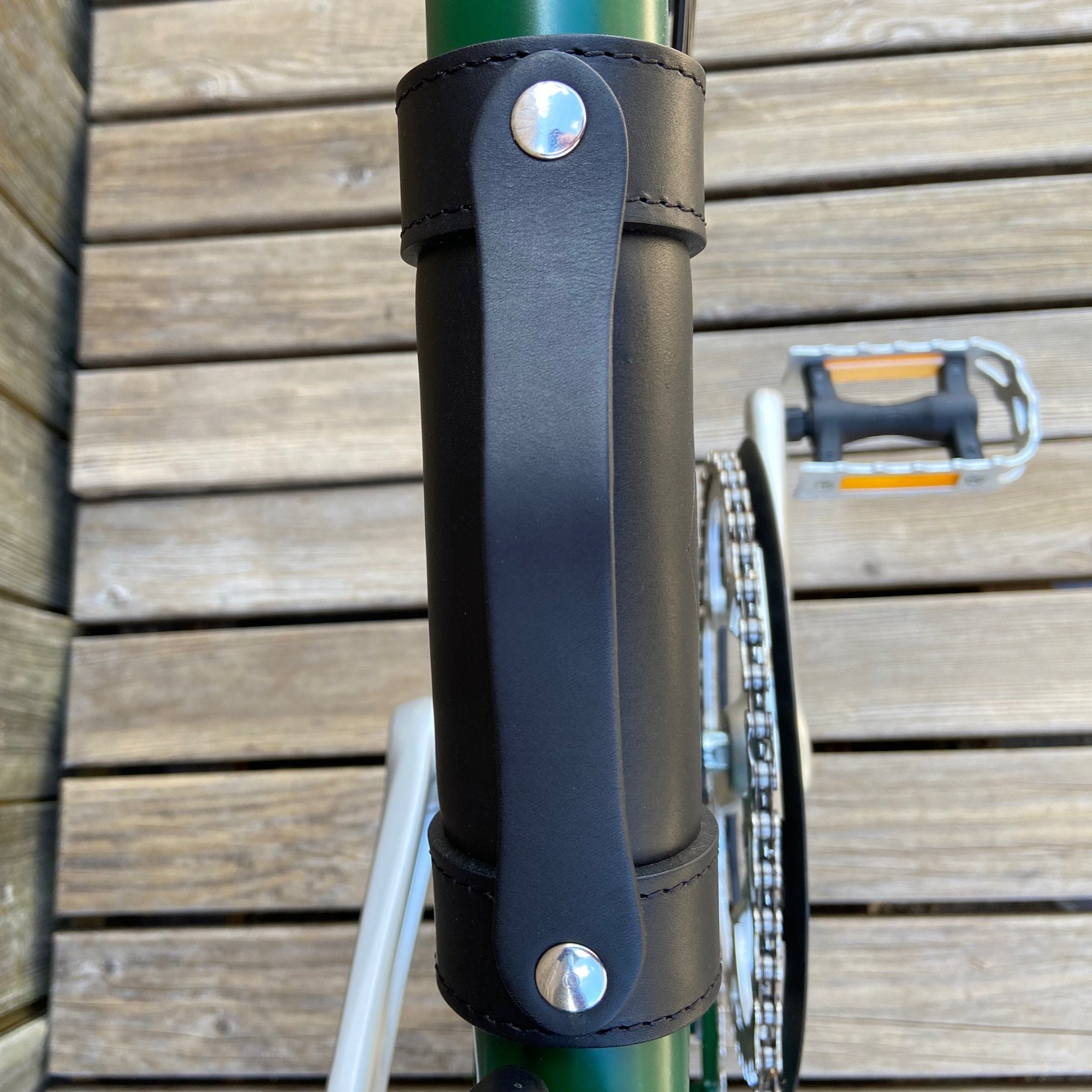 Leather Carry Handle for Brompton Bicycle Full Grain - Etsy