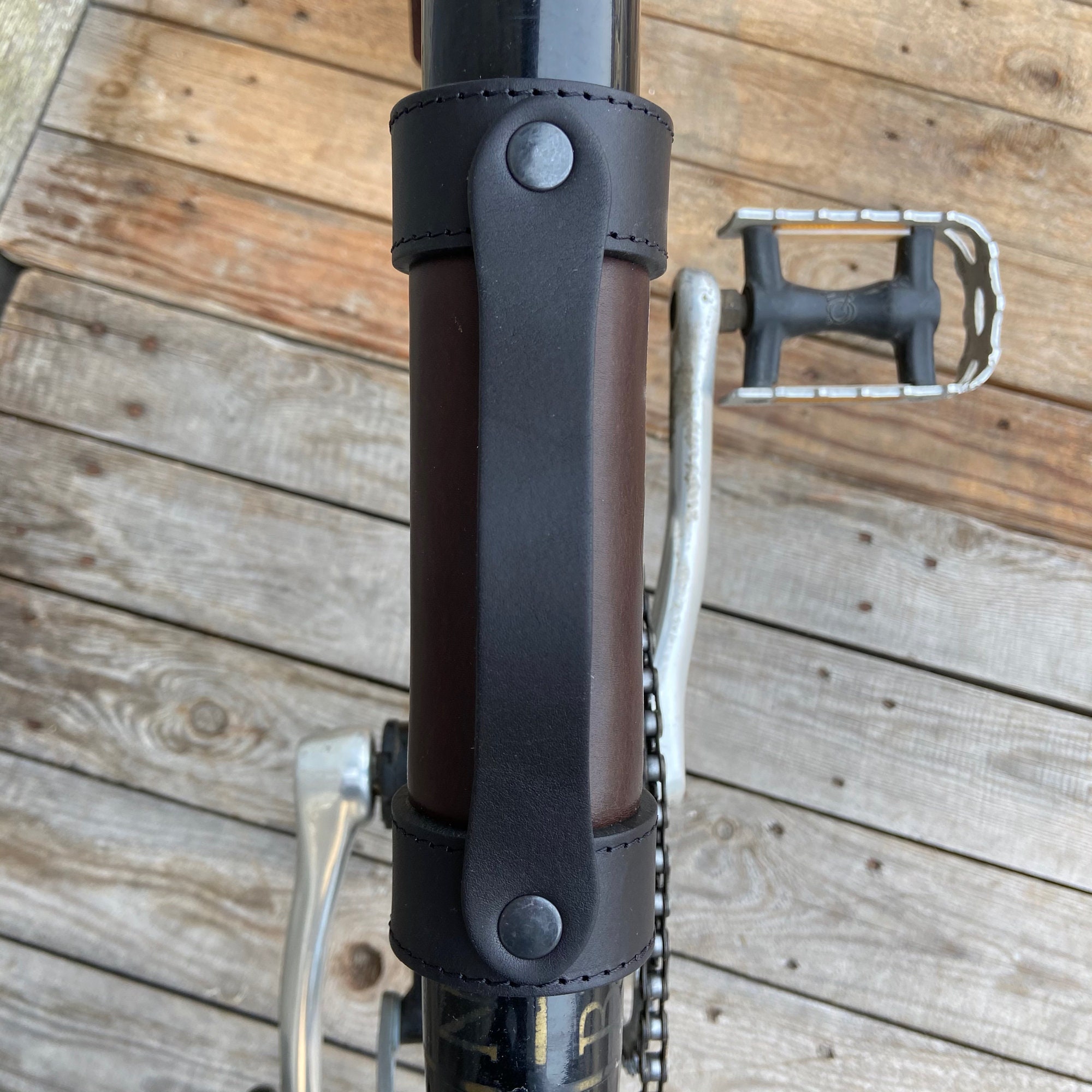 Leather Carry Handle for Brompton Bicycle Full Grain | Etsy