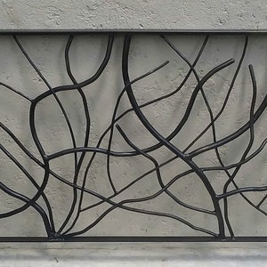 Woven Twigs and Branches Forged Iron Metal - Etsy