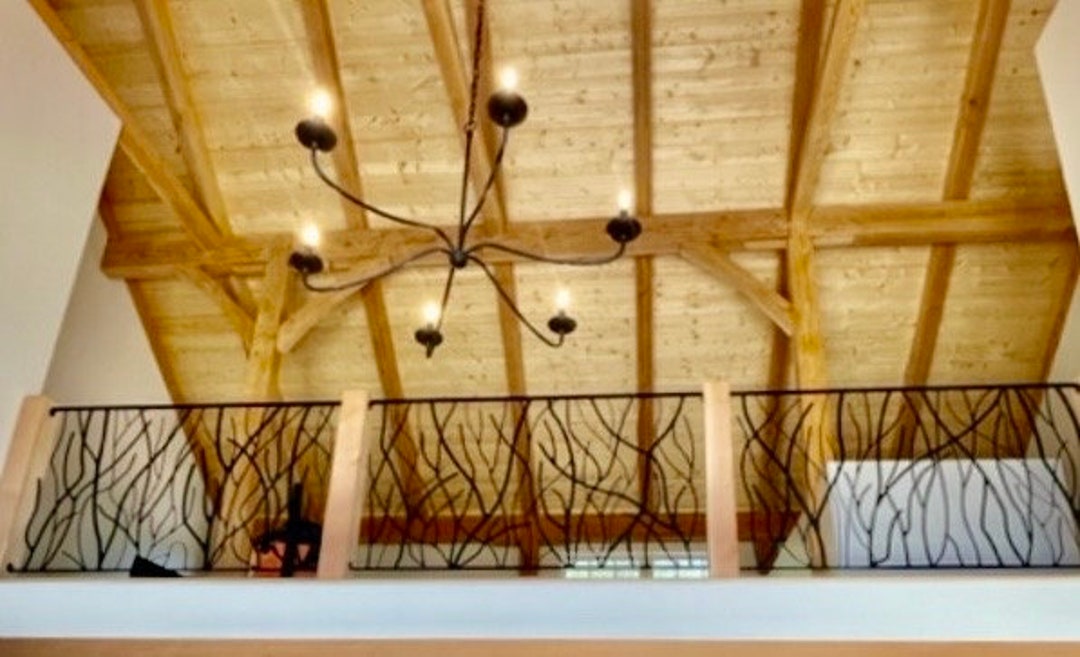Woven Twigs and Branches Forged Iron Metal Railings/inserts/panels ...