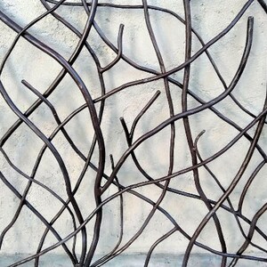 Woven Twigs and Branches Forged Iron Metal - Etsy