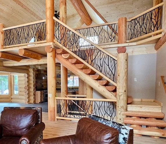 Rustic Loft Railing Ideas Staircase Railing Ideas – Stylish